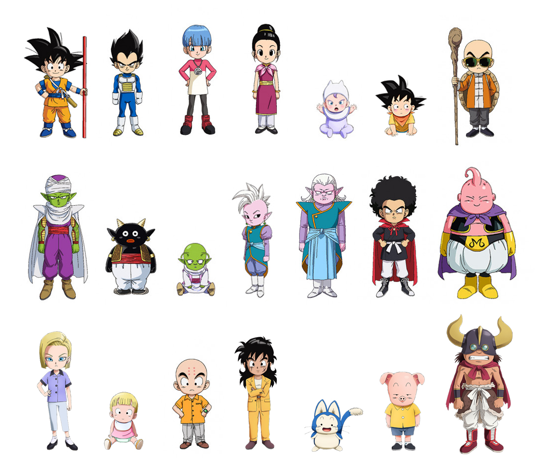 El opening y ending de Dragon Ball Daima y más diseños – DB UNIVERSO